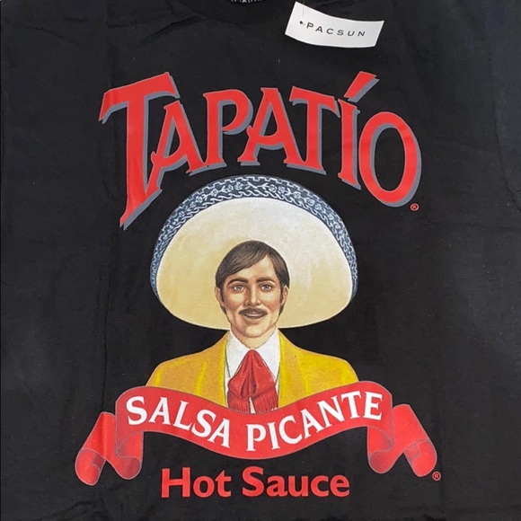 PacSun | Tops | Tapatio Logo Salsa Picante Hot Sauce Tshirt | Poshmark